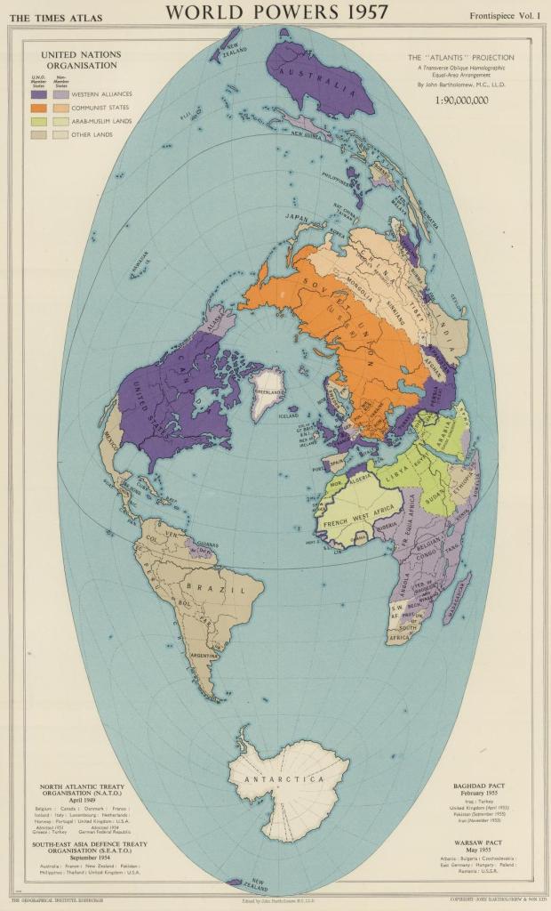 World Map 1957 | map_∞